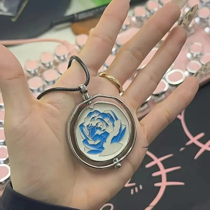 Arcane Blue Rose Necklace - The Accurate Version From the Arcane Show ...