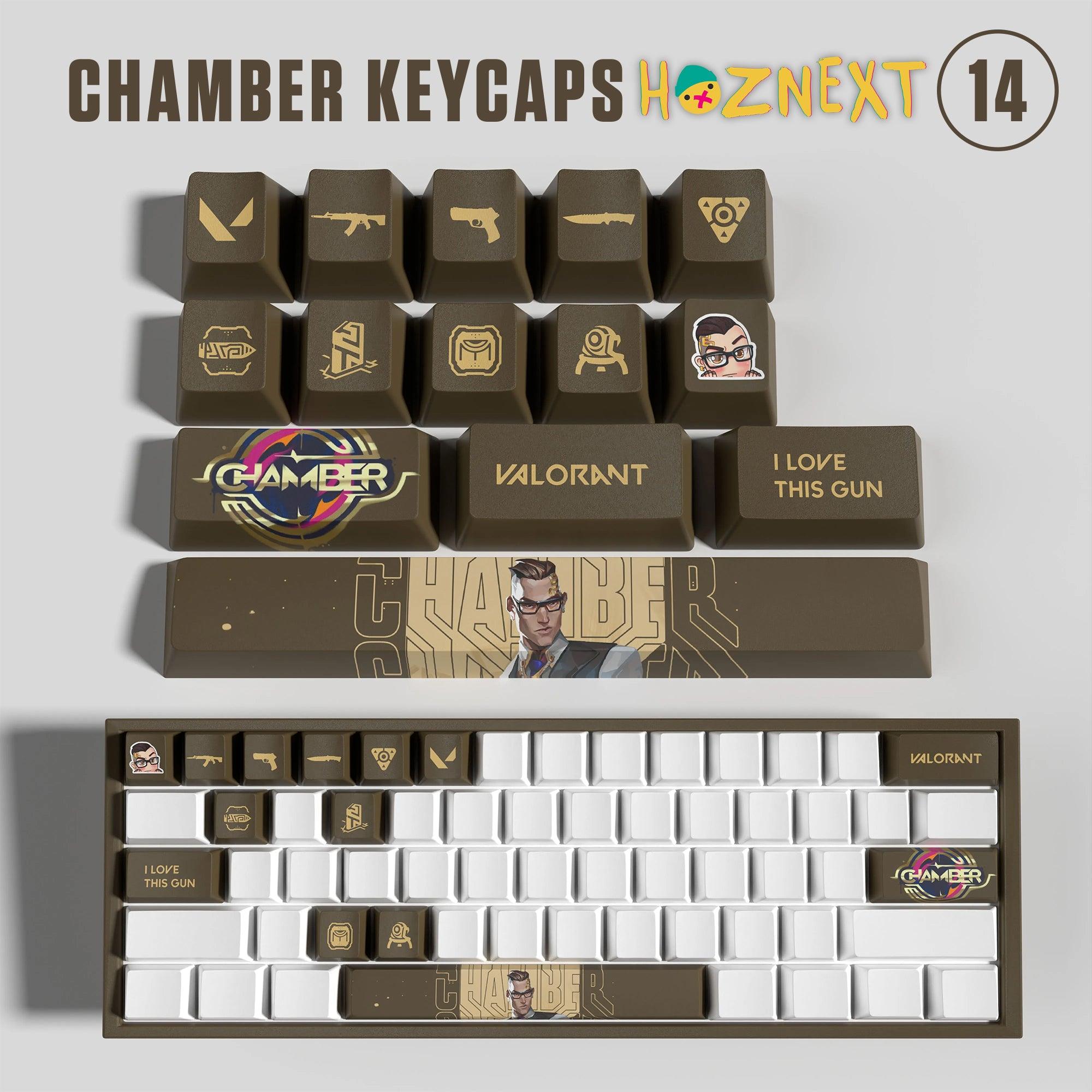 Chamber Custom 29 Keycaps | Chamber Keyboard's Keycaps | VALORANT ...