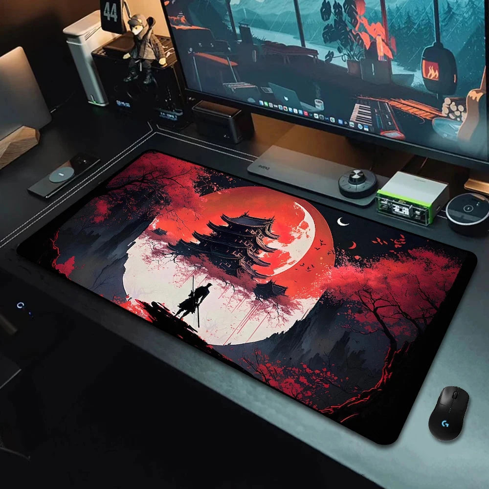 Japanese Samurai Mousepad | Anime Mousepad | Mousepads – HozNext