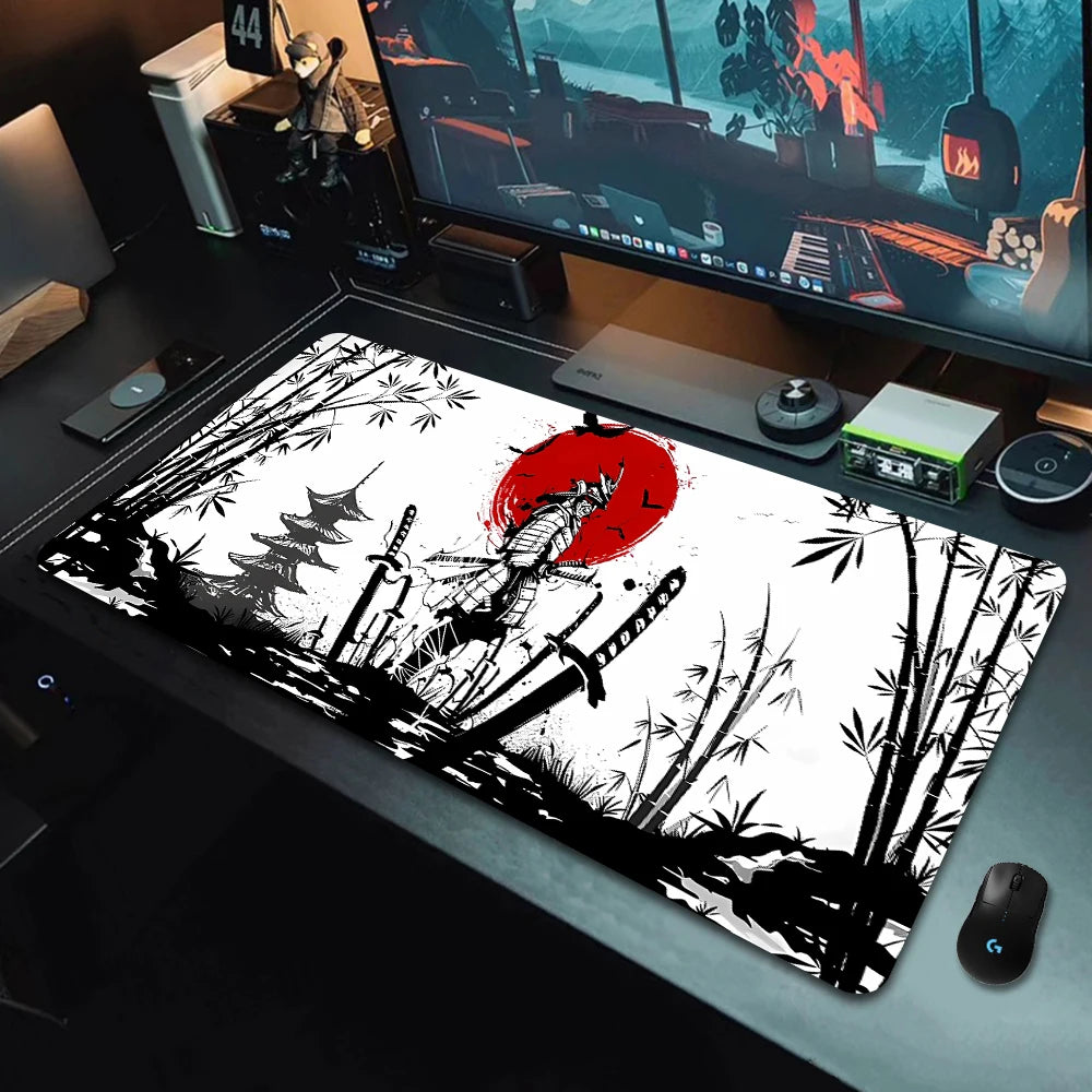 Japanese Samurai Mousepad | Anime Mousepad | Mousepads – HozNext