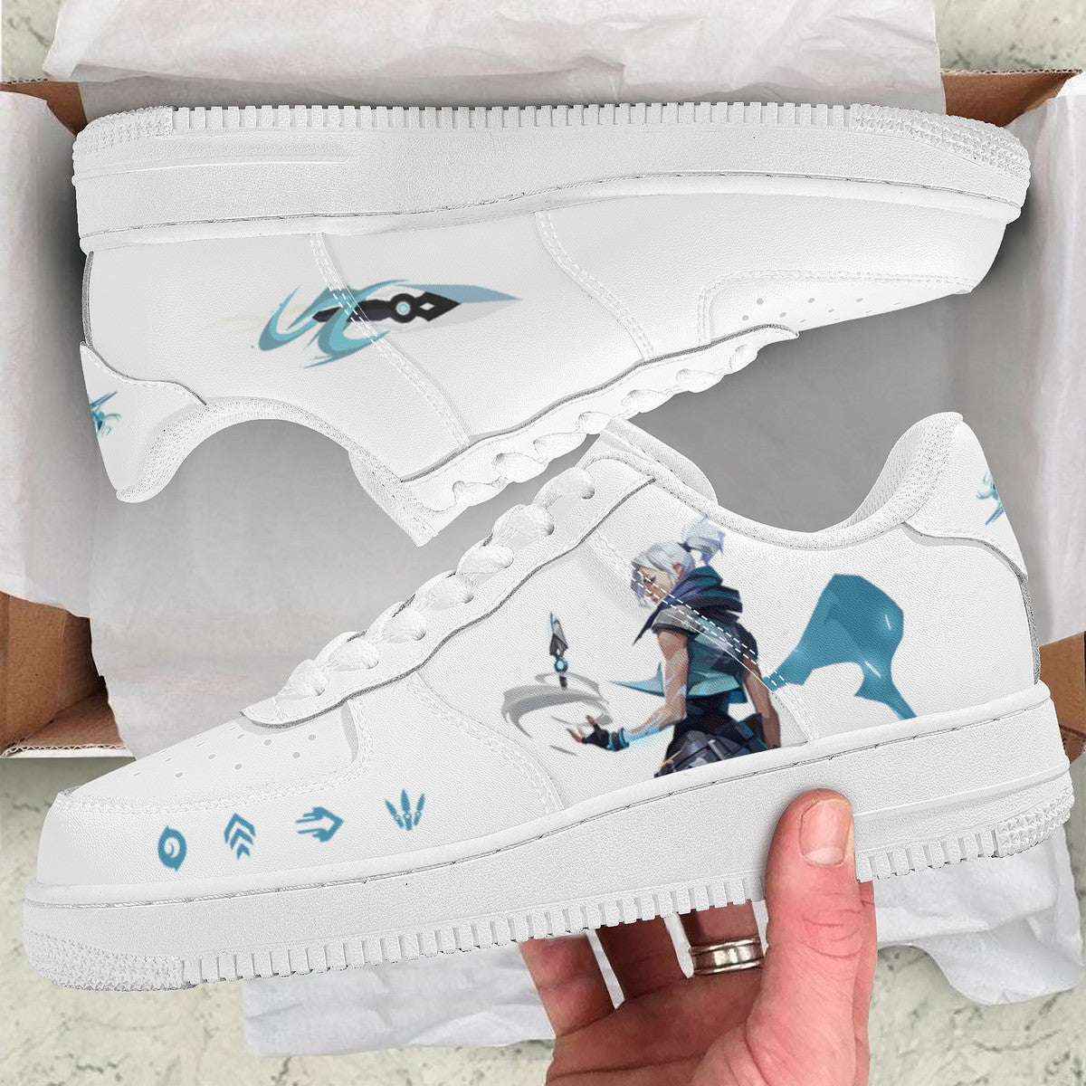Jett Valorant Shoes, Valorant Jett, Jett Custom Shoes – HozNext