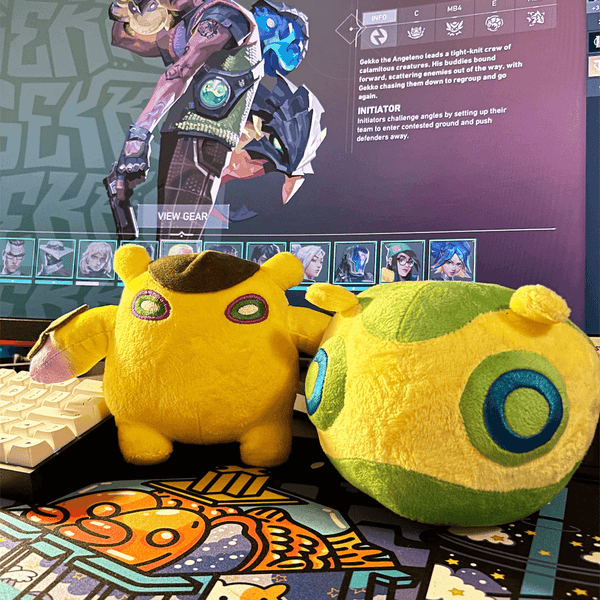 Wingman Plush (Aziz) - Moshpit - Gekko Toys - VALORANT Toys – HozNext