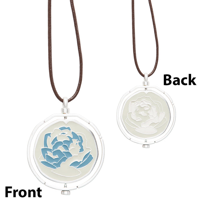 Arcane Blue Rose Necklace - Jinx and Ekko Necklace - New Arcane Season ...