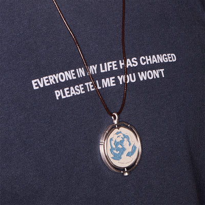 Arcane Blue Rose Necklace - Jinx and Ekko Necklace - New Arcane Season ...