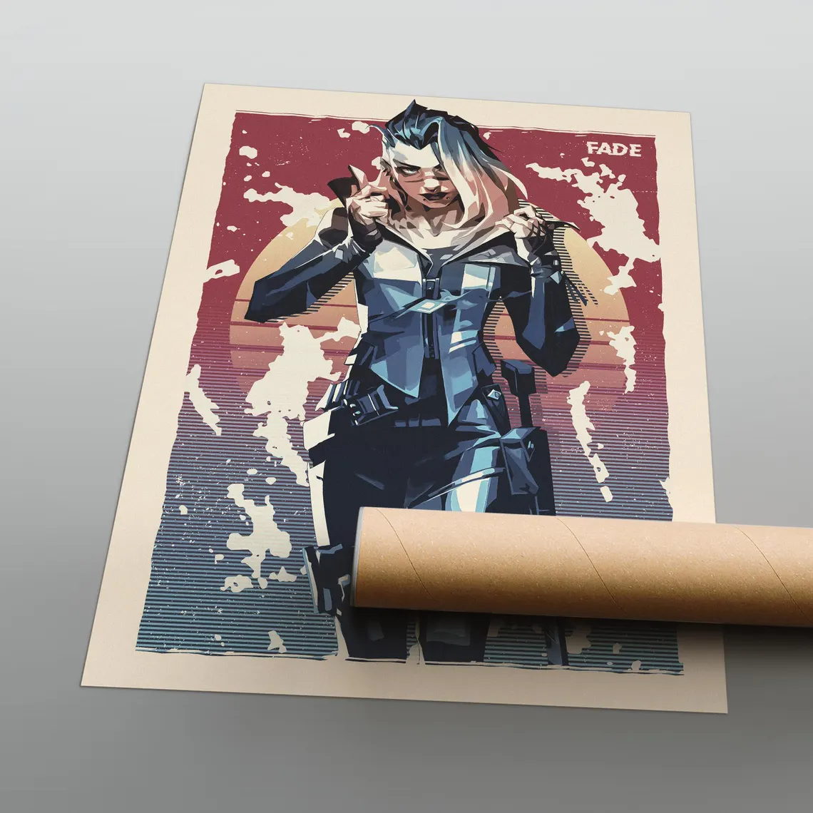 Fade Valorant Pop Vintage Poster | Valorant Posters – HozNext